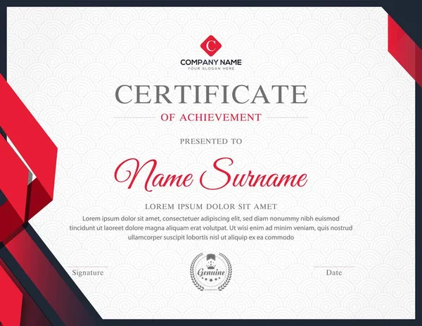 Creative Elegance Multipurpose Professional Certificate Template Design All Types Sectors Stock ...