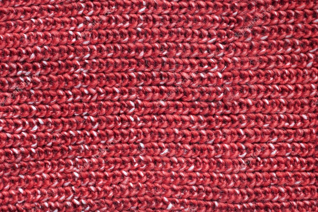 Thick Red Cable Knit Sweater Fabric Background — Stock Photo © Christin ...
