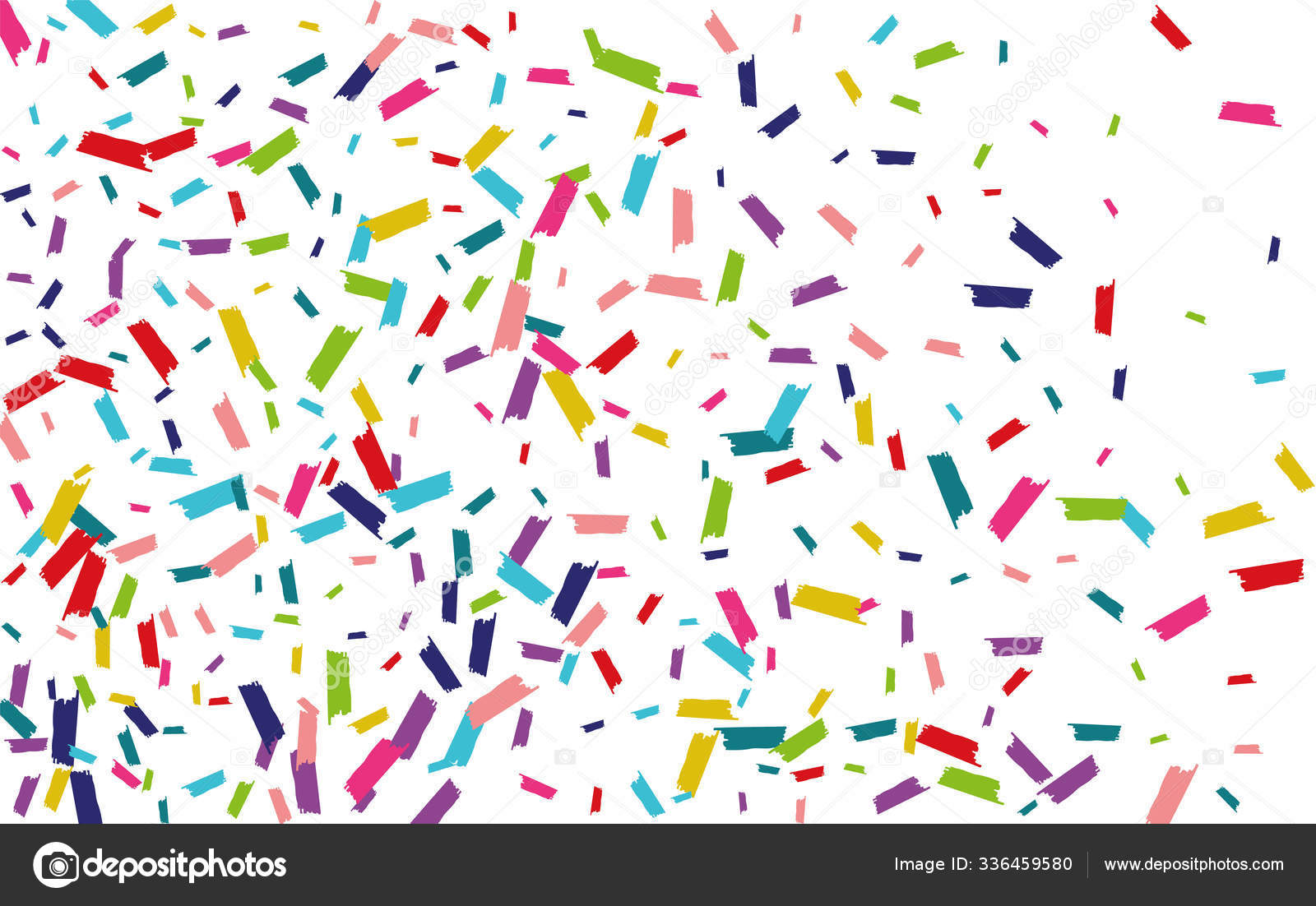 Color Invitation Rain Background. Stock Vector by ©chochee 336459580