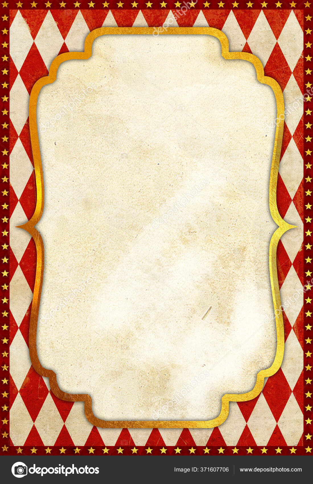 Vintage Circus Poster Background Vintage Style Circus Poster Design