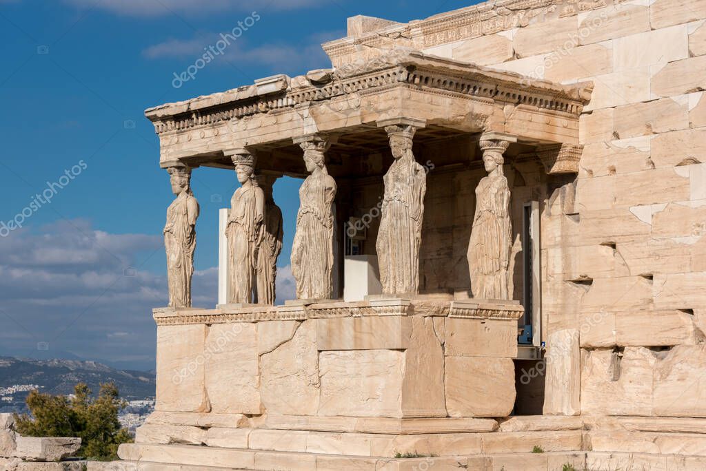 vista de la Acrópolis y el Partenón en Atenas 2022