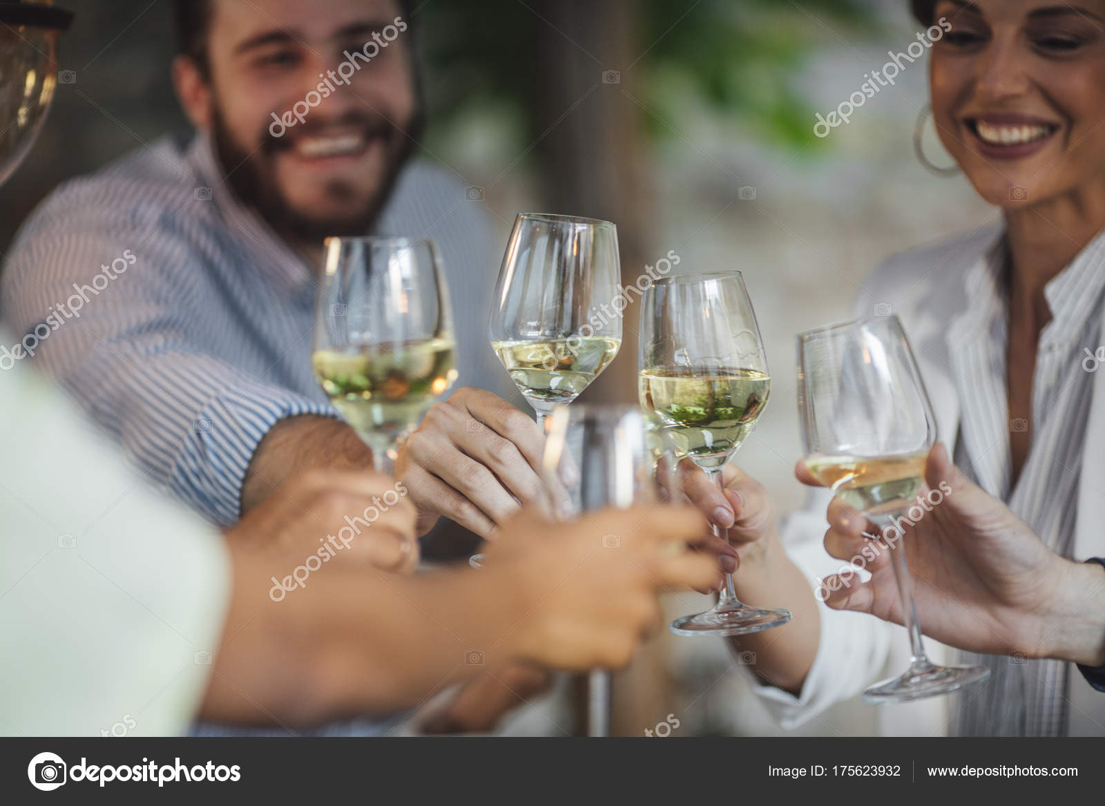 People Toasting at Party — Stock Photo © luminastock #175623932