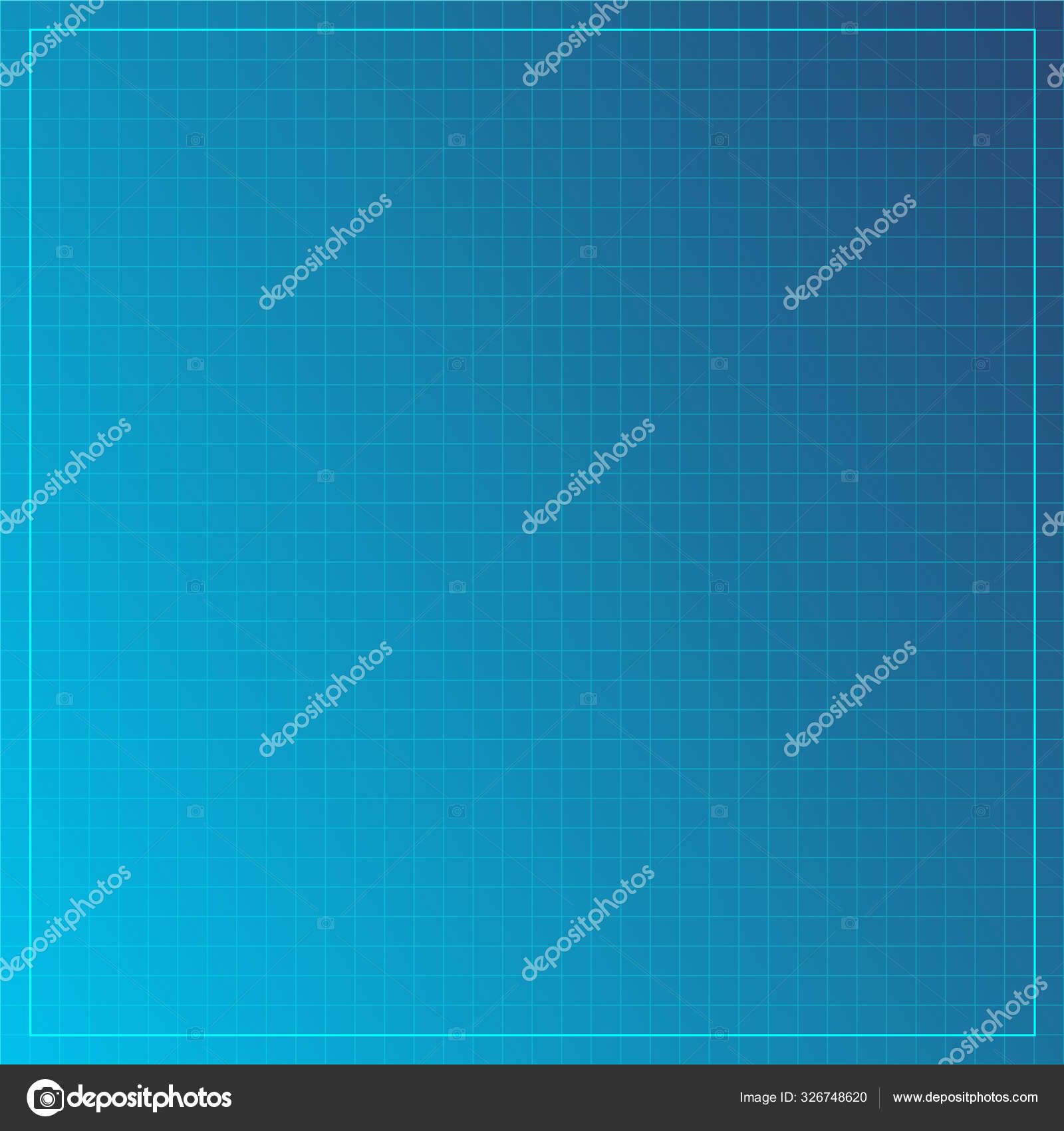 Gradient Blueprint Vector Template Blueprint Paper Design Stock Vector ...