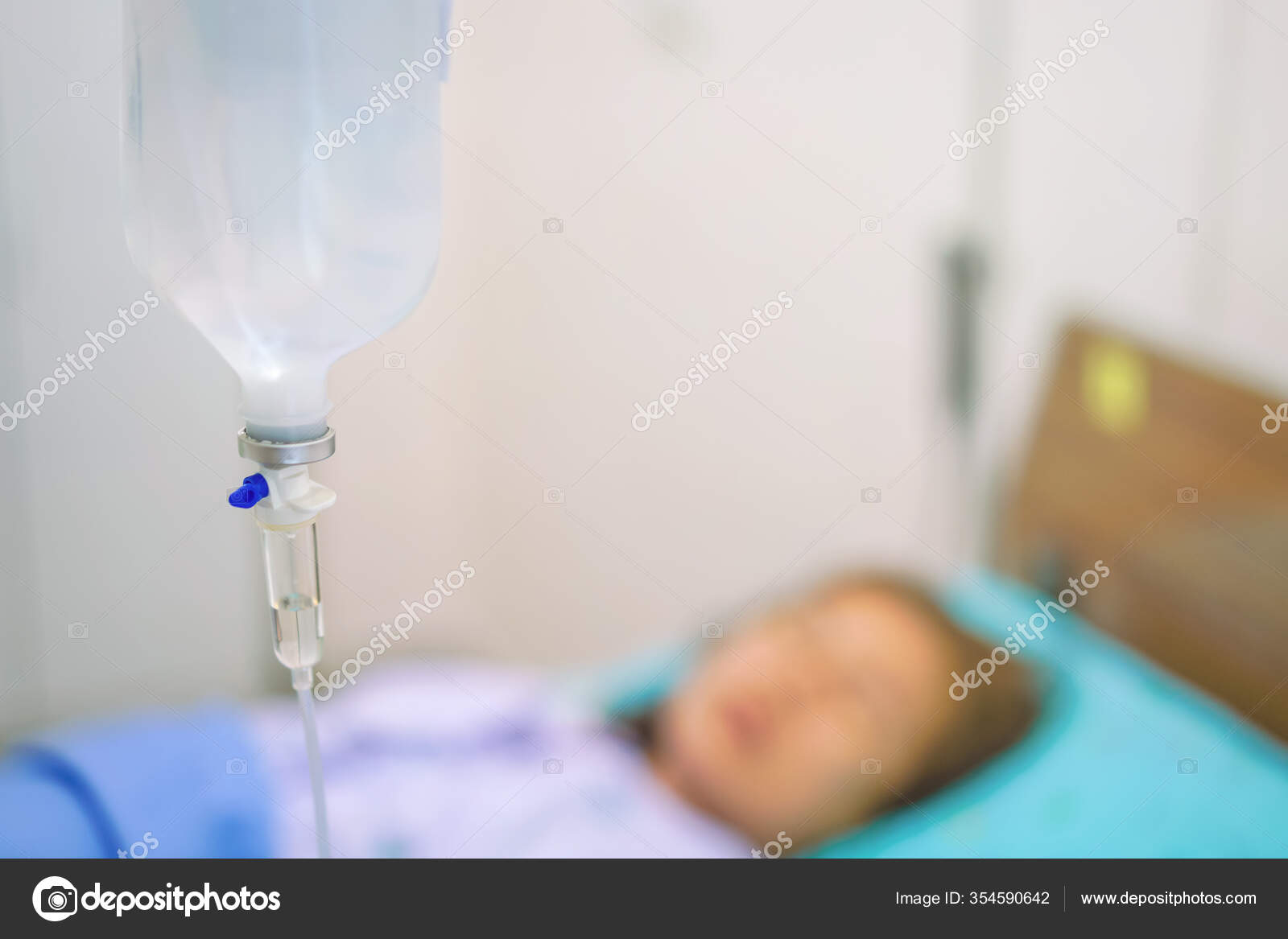 Normal Saline Solution Sodium Chloride Infusion Bottle Drip Patient ...