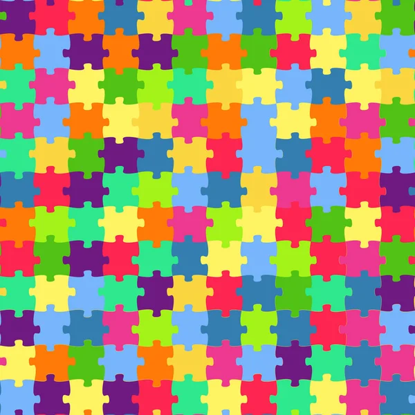 Seamless pattern with colorful puzzles. Mosaic background. Patterns for ...