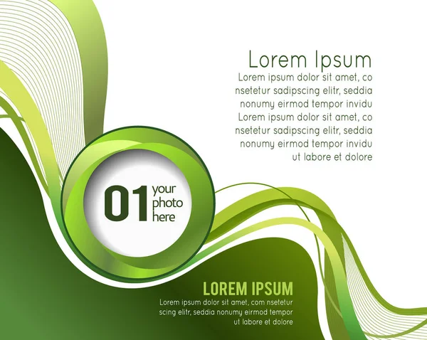 7,944,367 Green powerpoint template Vector Images | Depositphotos