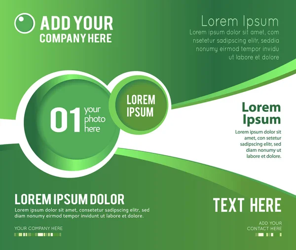 7,944,367 Green powerpoint template Vector Images | Depositphotos