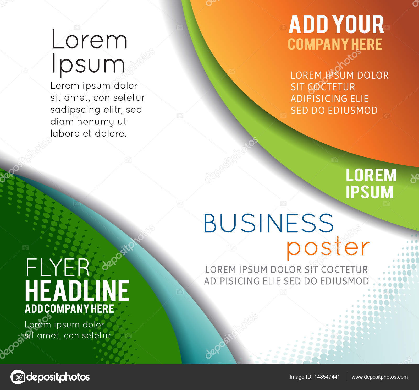 Professional business design template Stock Vector Image by ©igordudas ...