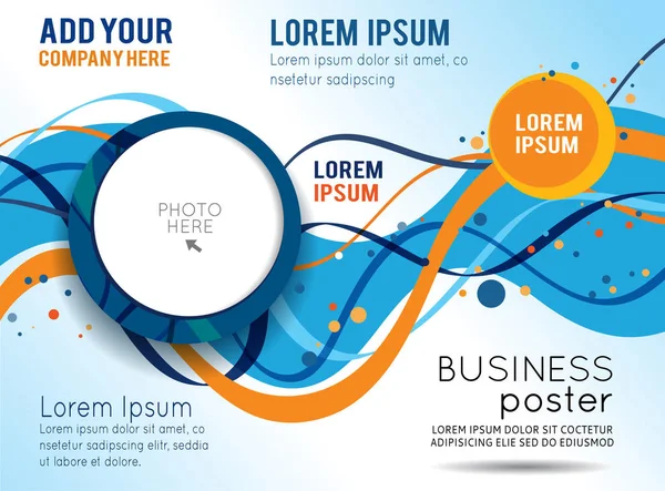 Stylish business background template Stock Vector by ©igordudas 124693332