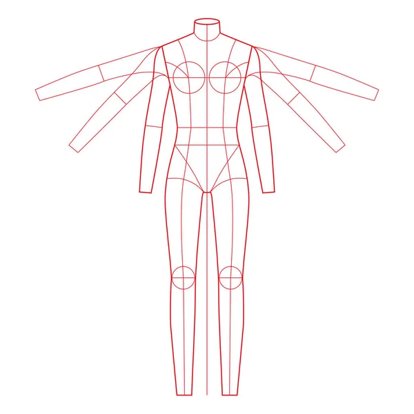 Fashion Flat Sketch Template Stock Vector by ©haydenkoo 331964566