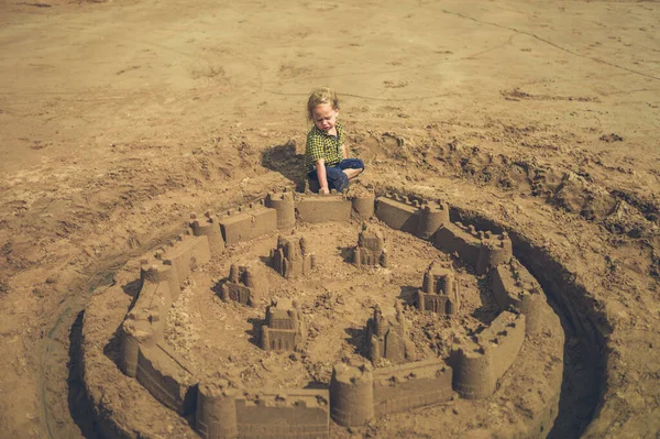 Sand castle moat Stock Photos, Royalty Free Sand castle moat Images ...