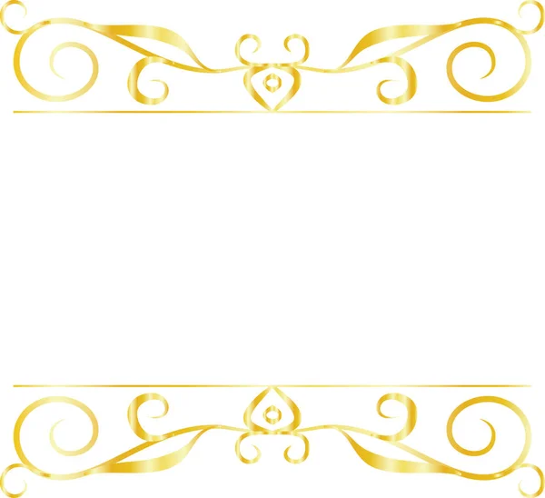 8,975,737 Gold page border Vector Images | Depositphotos