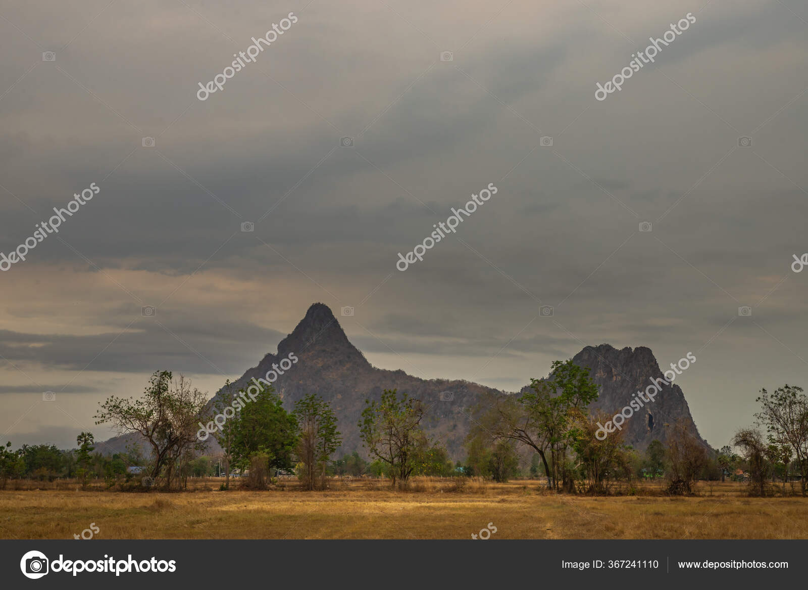 Beautiful View Mountain Khao Bid Khao Khao Yoi District Phetchaburi — Stock Photo © antur ...