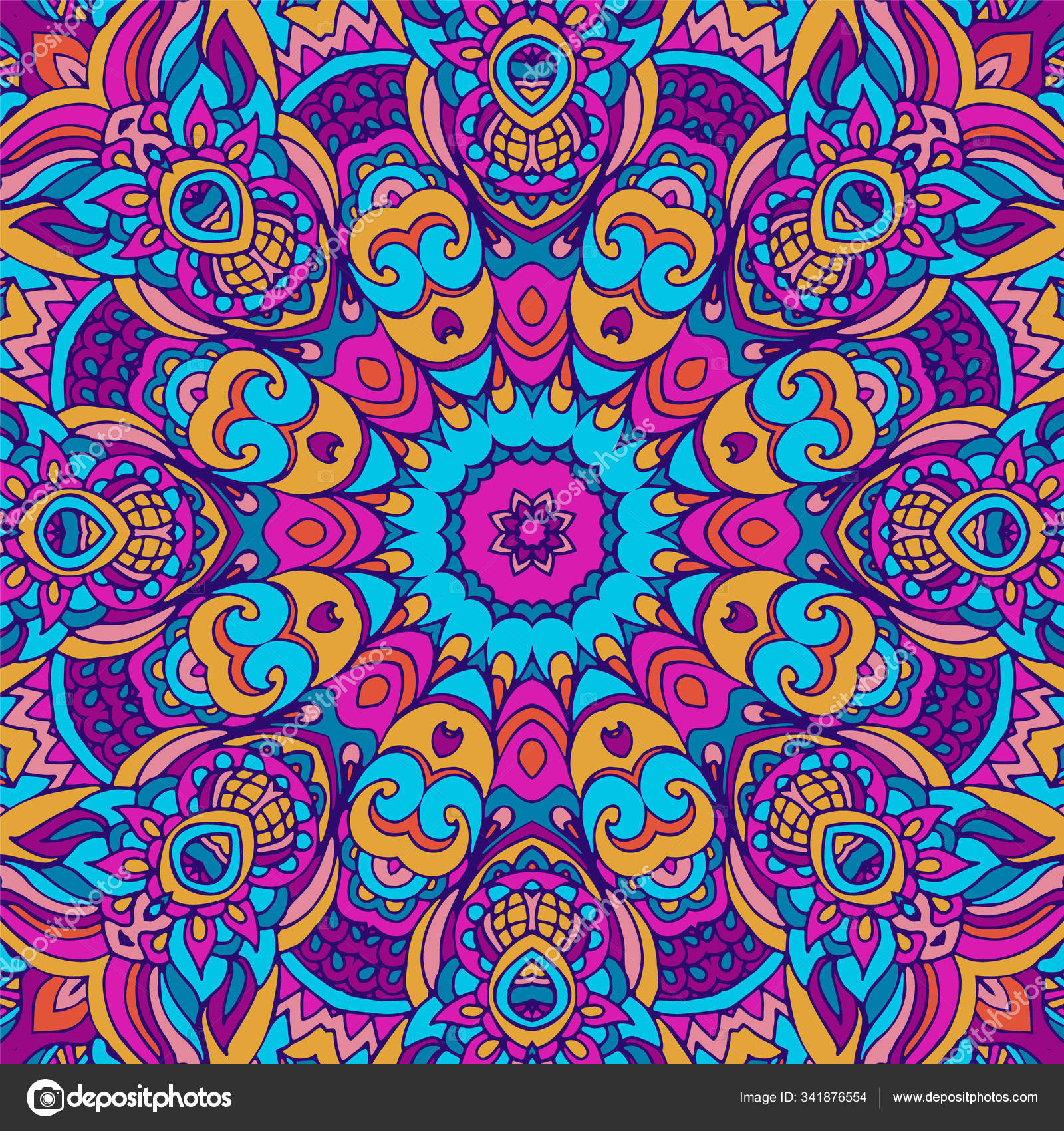 Colorful Indian Designs For Backgrounds
