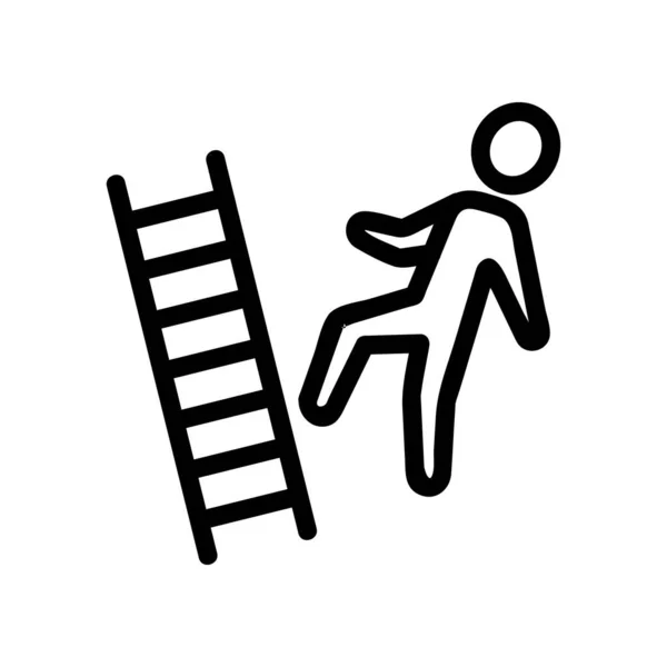 Man falling ladder Stock Photos, Royalty Free Man falling ladder Images ...