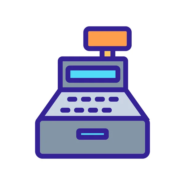 Cashier and cash register Vector Art Stock Images | Depositphotos