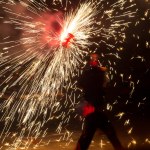 Firework Exploding Night Sky Background Stock Photo by ©YAYImages 260470592