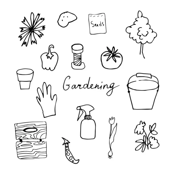 Gardener Clipart Black And White