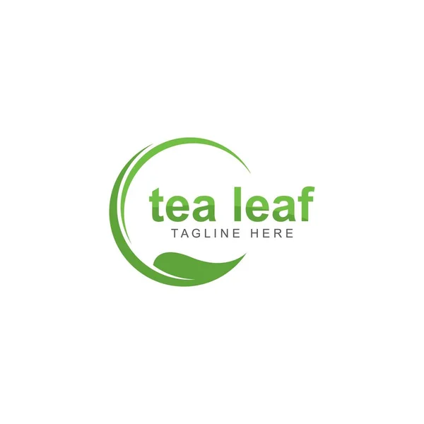Tea leaf logo Vector Art Stock Images | Depositphotos