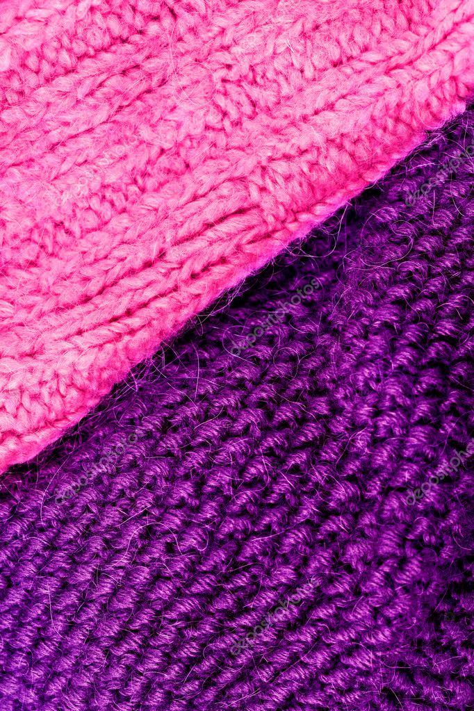 Winter knitting woolen texture — Stock Photo © Zakharova #126342044