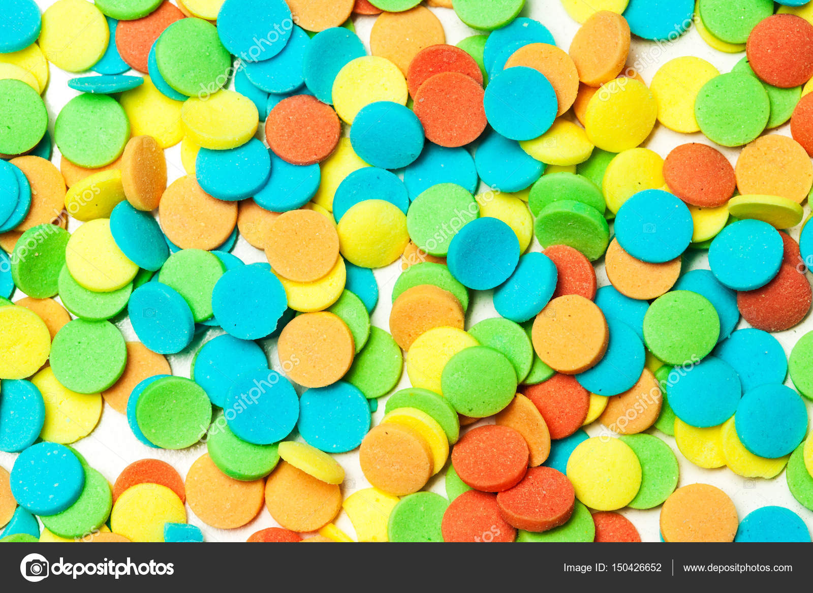 Colorful sprinkles candies — Stock Photo © Zakharova #150426652