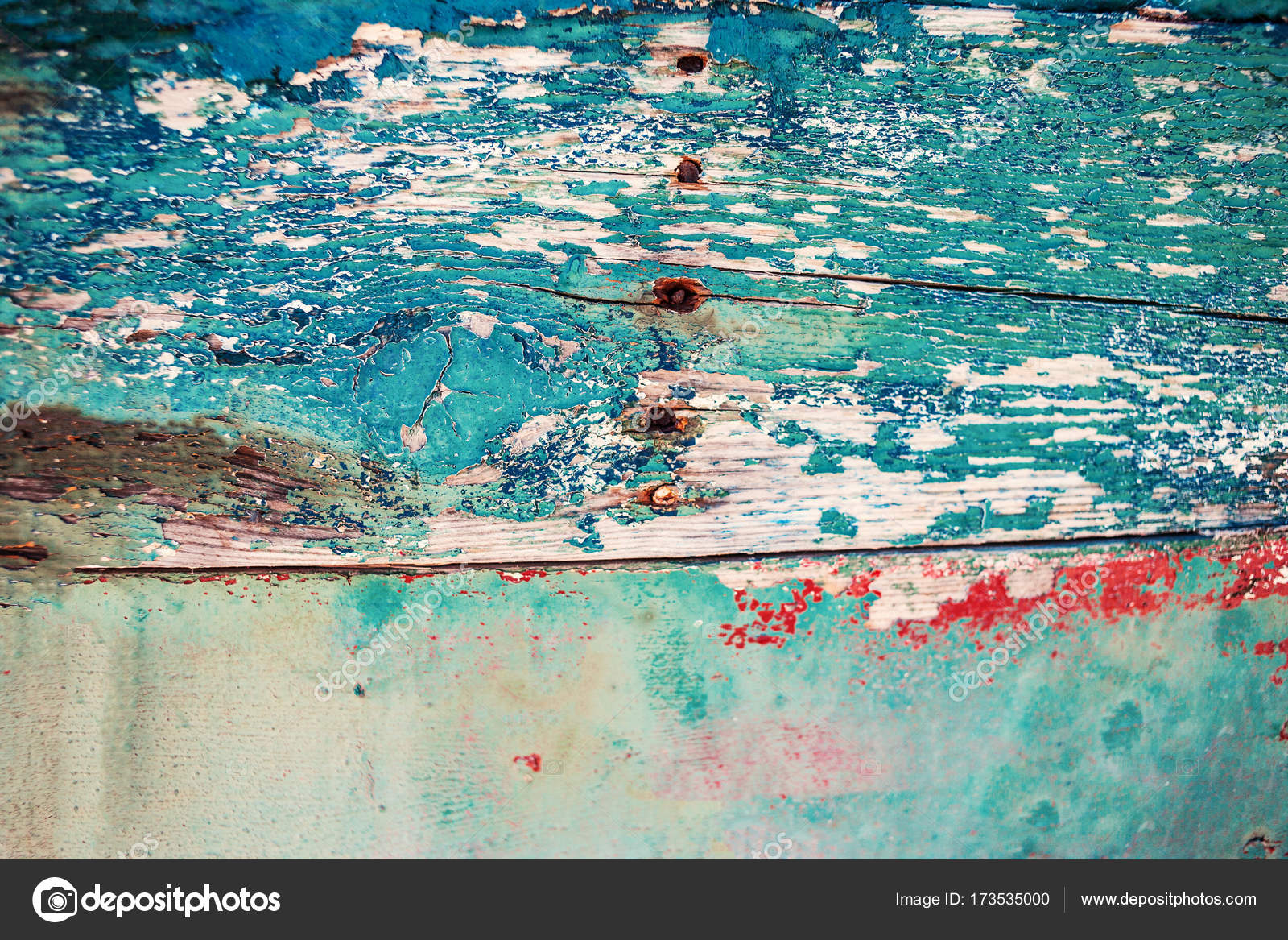 Rustic blue wood background — Stock Photo © Zakharova #173535000