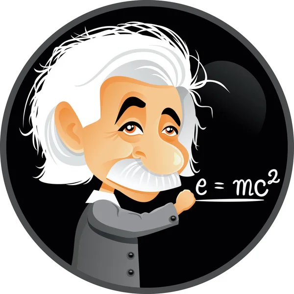 Albert einstein icon — Stock Vector © jemastock #114392680