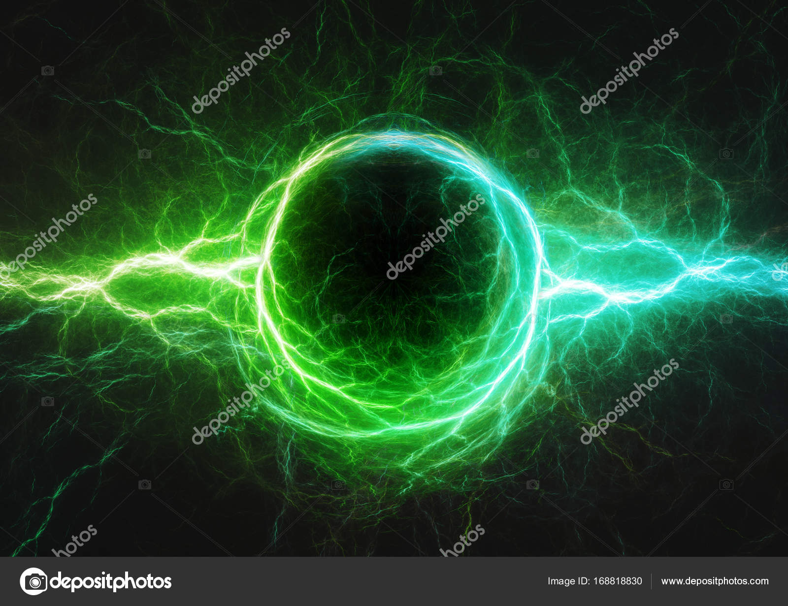 Electrical lightning background — Stock Photo © cappa #168818830