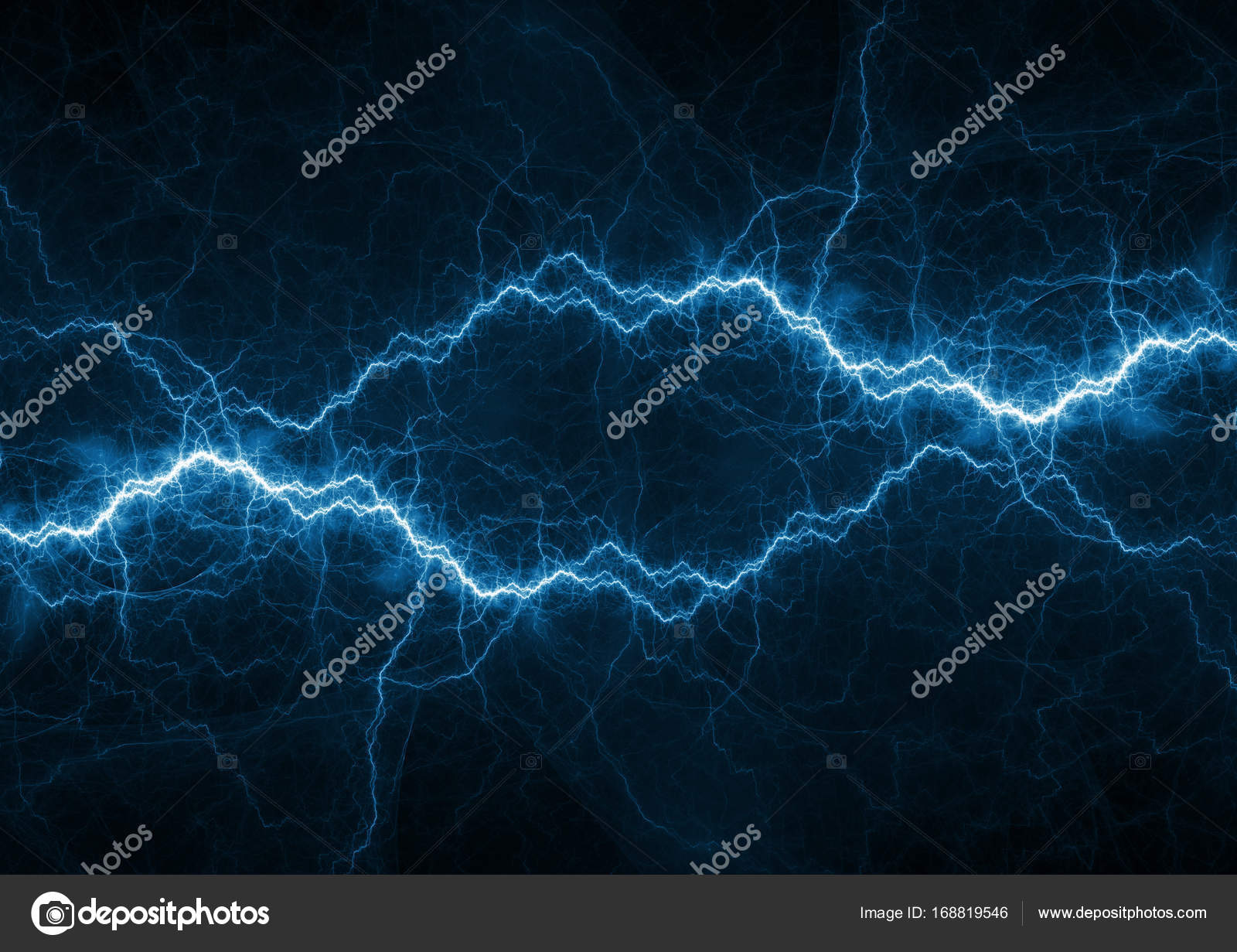 Electrical lightning background — Stock Photo © cappa #168819546