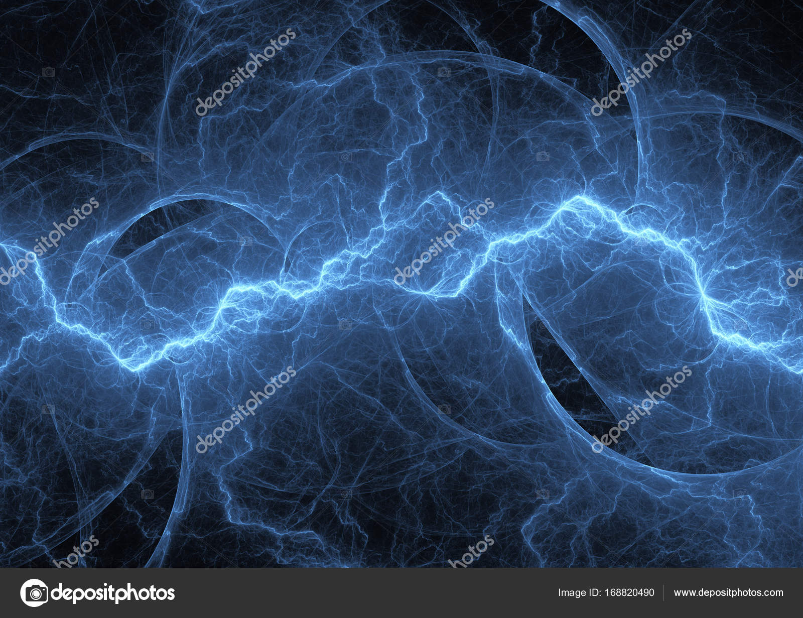 Electrical lightning background — Stock Photo © cappa #168820490