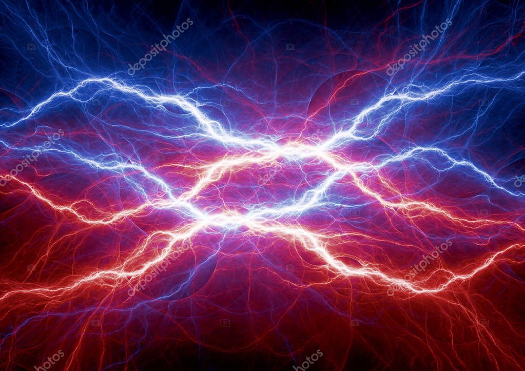 Electrical lightning background — Stock Photo © cappa #168821412
