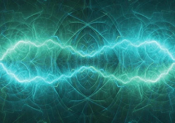 Green Energy Background Plasma Electrical Abstract — Stock Photo ...