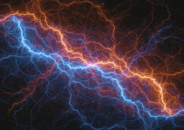 Fire And Lightning Wallpaper