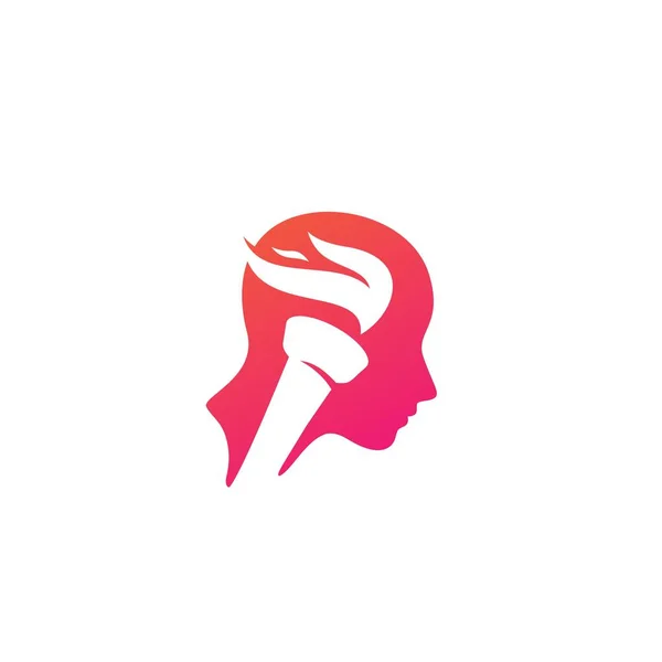 Woman Face Silhouette Character Illustration Logo Icon — Stock Vector ...