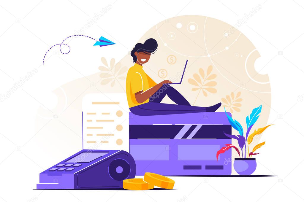 Tarjeta de cr dito concepto de pago en l nea 2024