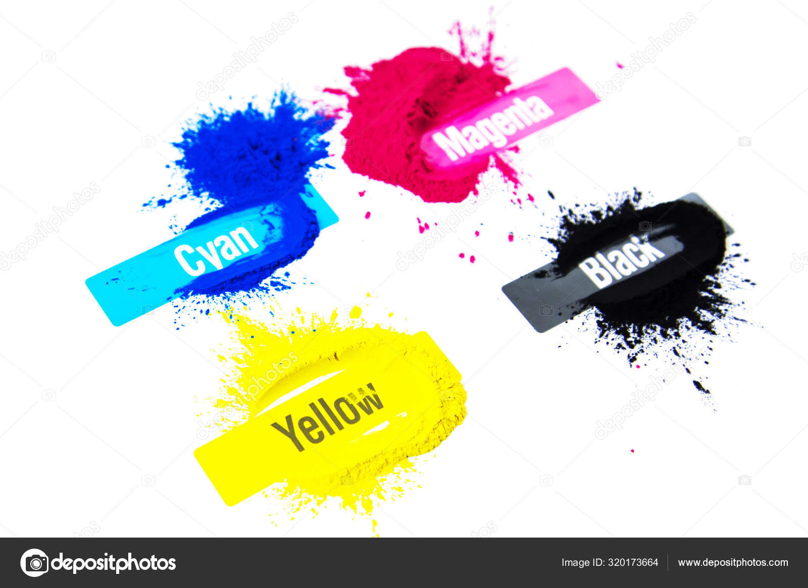 Spilled toner for digital printing Stock Photo by ©succulentlife@ya.ru ...
