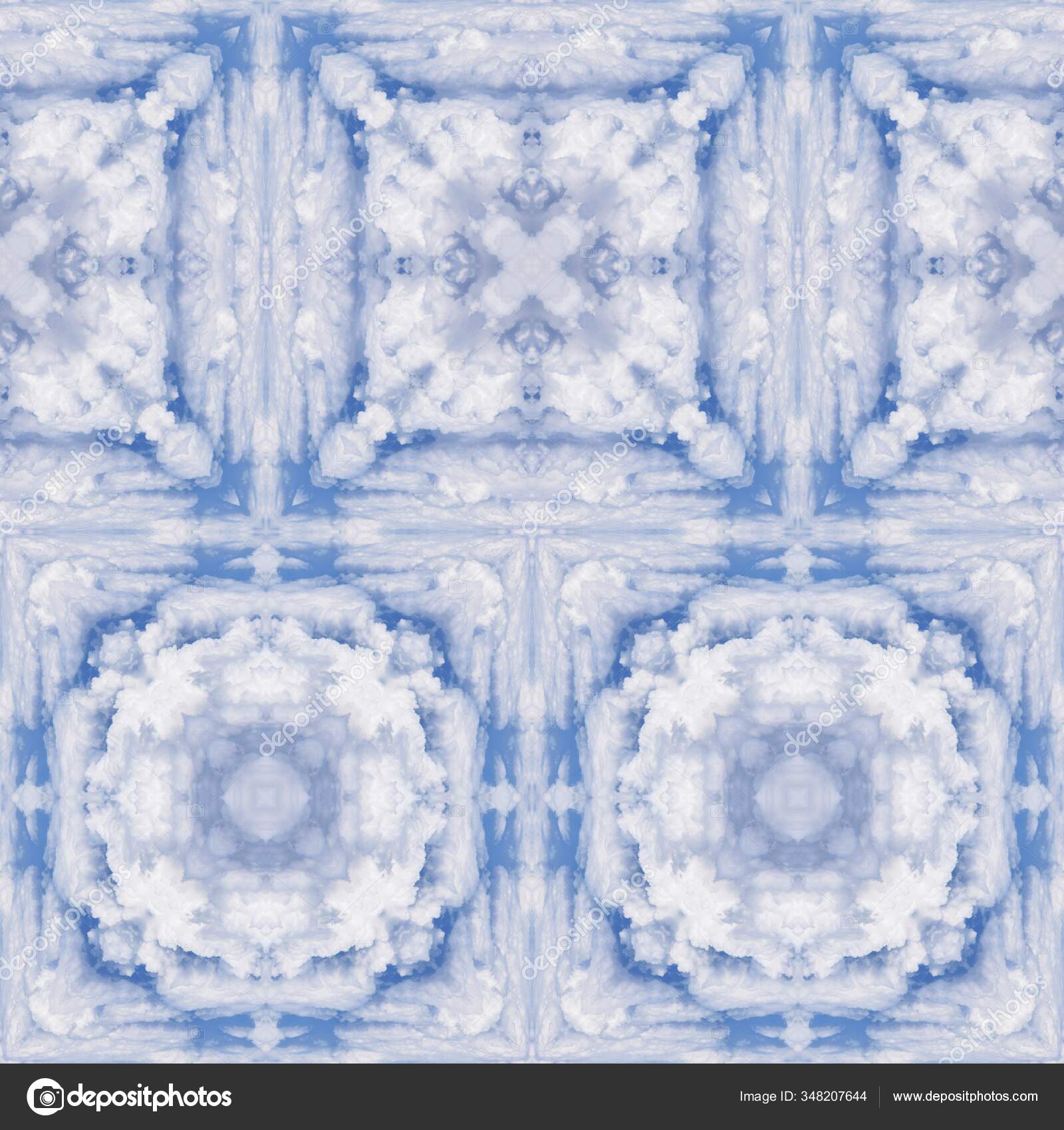 Repeating Illustration Endless Wallpaper Background Print Textile ...