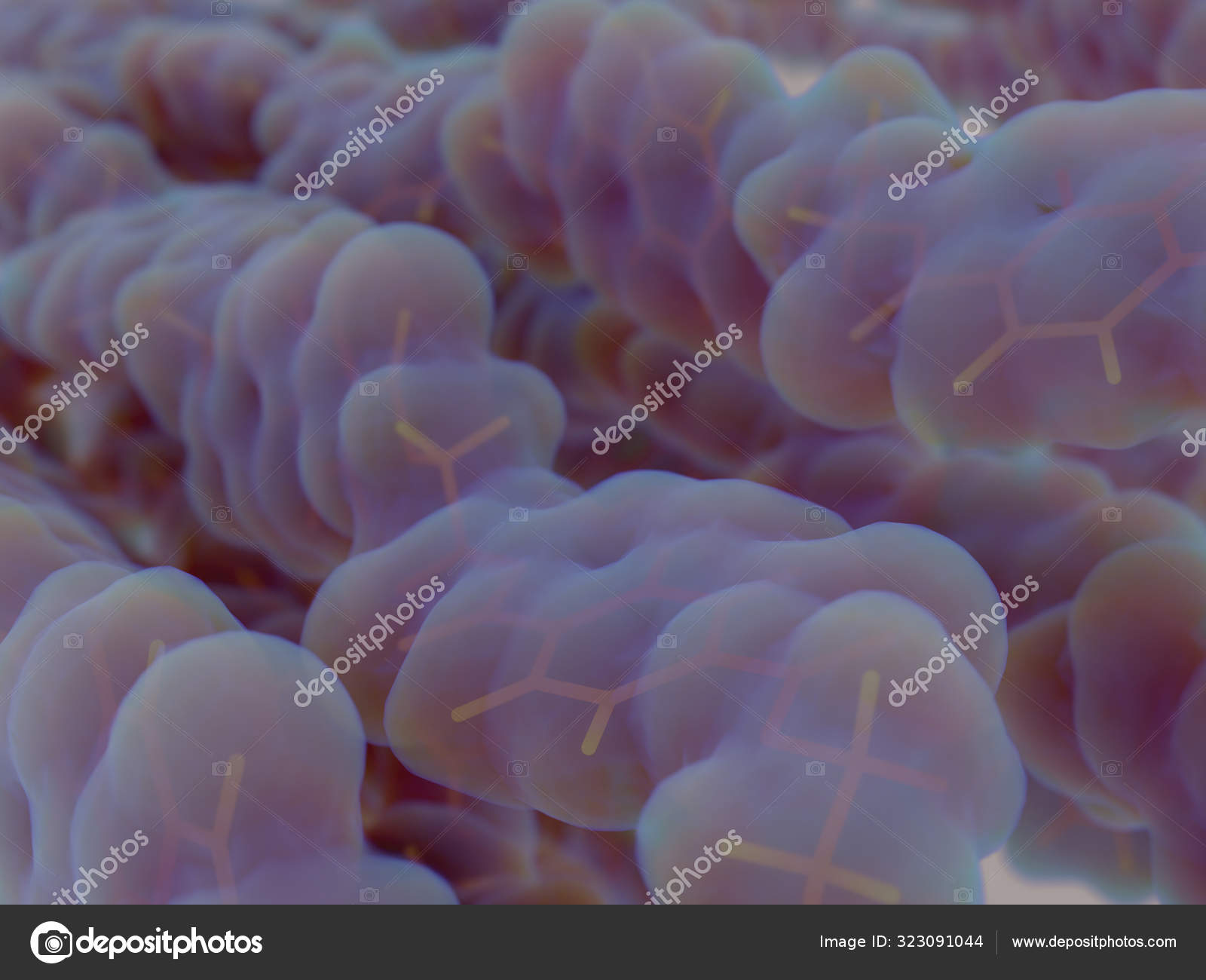 Polyethylene terephthalate (PET) molecules Stock Photo by ©animaxx3d ...