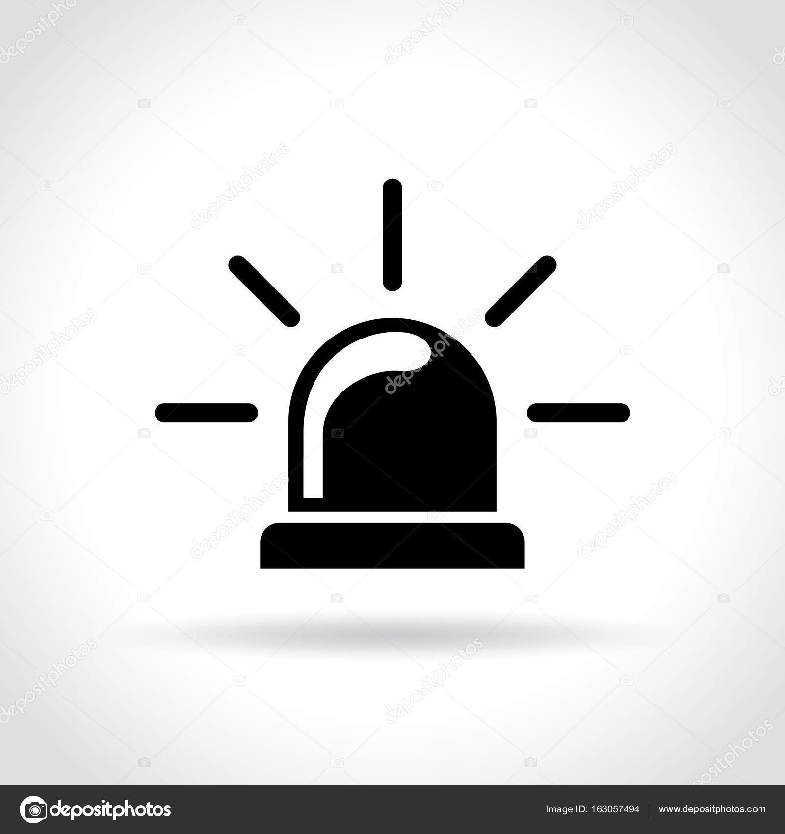 Beacon icon on white background Stock Vector Image by ©nickylarson ...