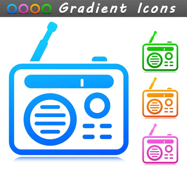 Green radio icon Stock Vector Image by ©angelp #134121154