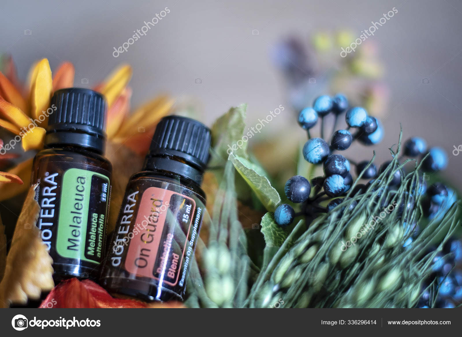 High quality essential oils Doterra brand. – Stock Editorial Photo ...