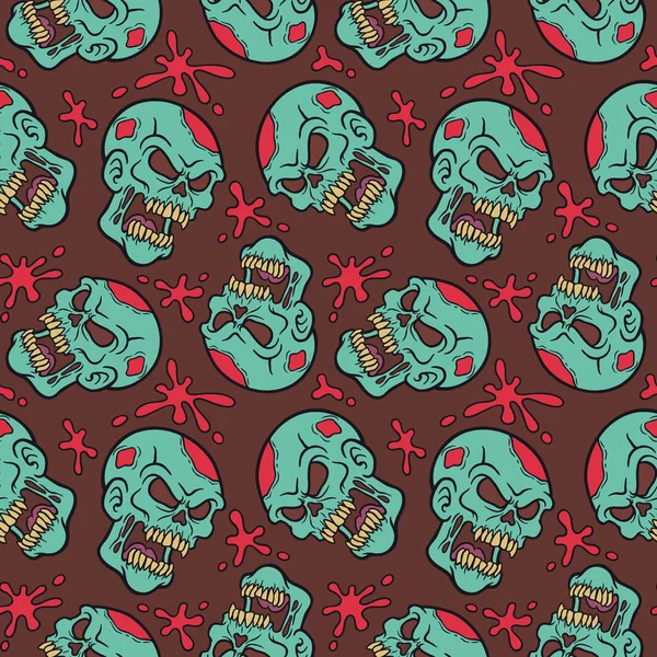 100,000 Zombie pattern Vector Images | Depositphotos