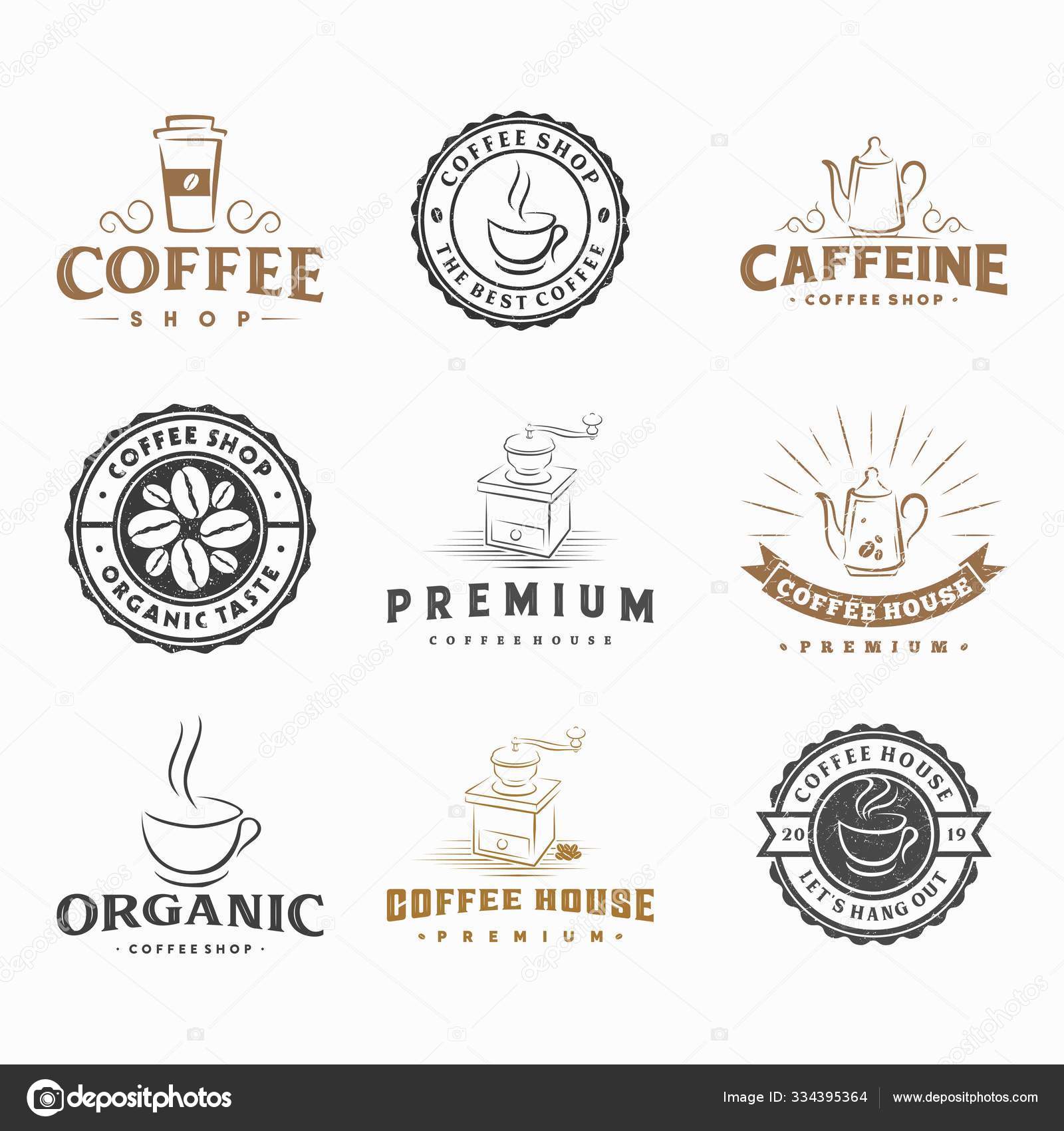 Vintage Coffee Roaster Logo Icon Illustration Stock Vector by ©amupplih ...
