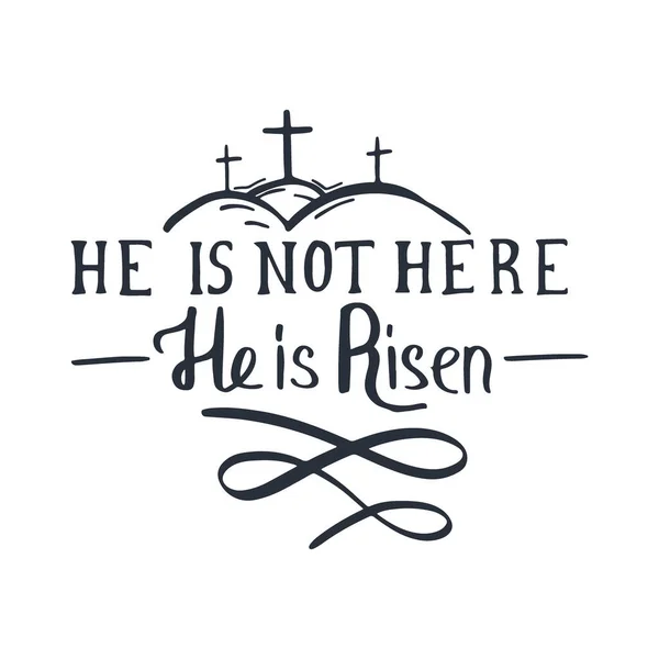 He Is Risen Clipart Black And White