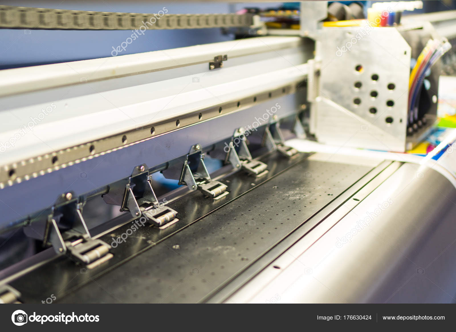 Large Format Inkjet Printer — Stock Photo © Naypong #176630424