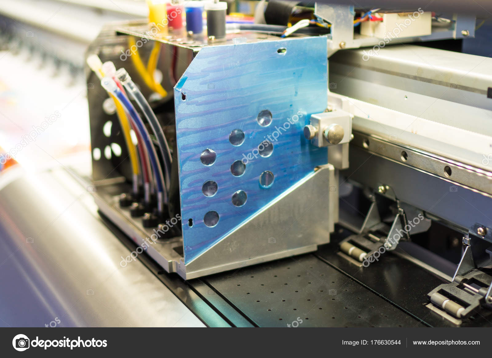 Large Format Inkjet Printer — Stock Photo © Naypong #176630544