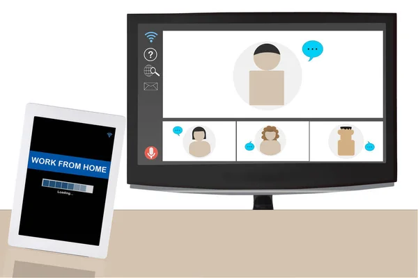 Video call backgrounds Stock Photos, Royalty Free Video call ...