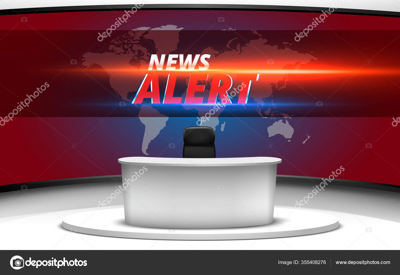 Newsroom Desk Background