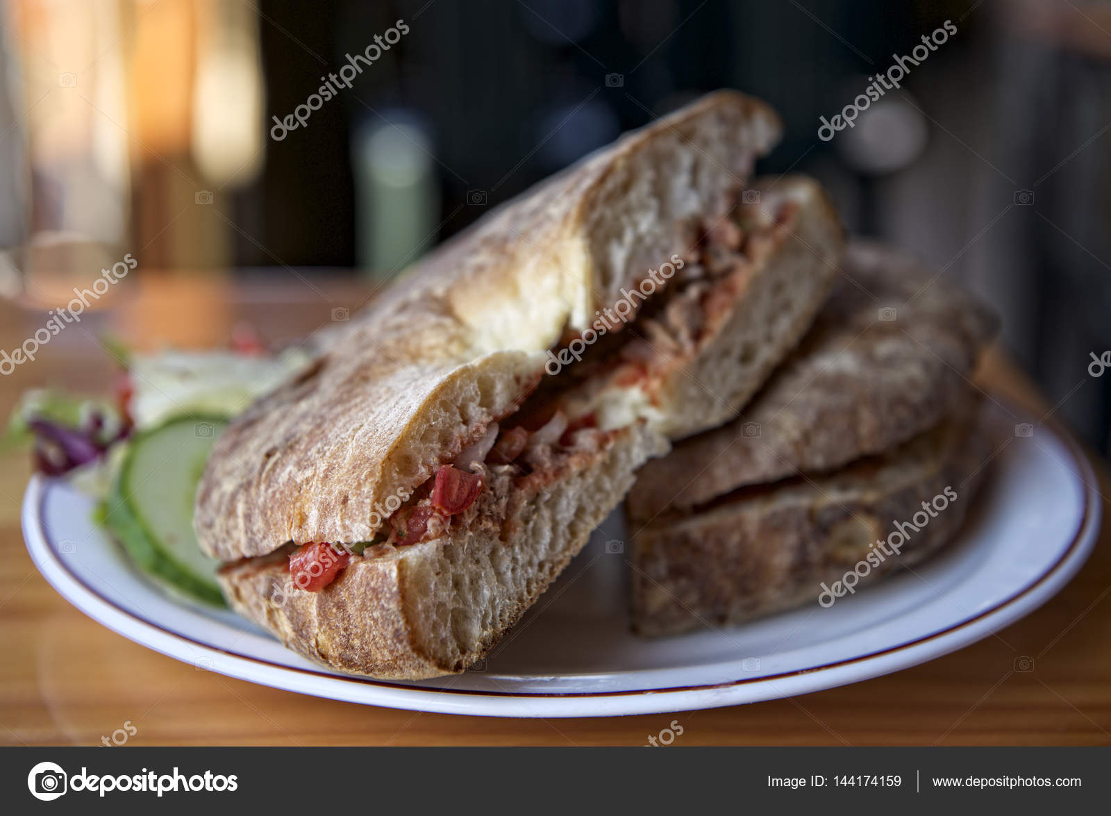 Traditional maltese dish - ftira. Malta food. Typical Maltese bread ...