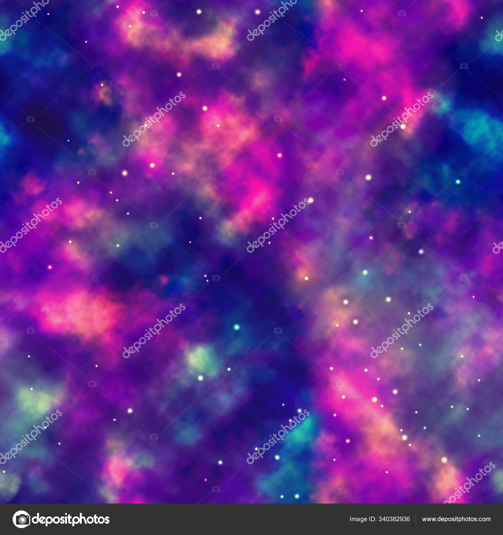 Seamless Nebula Background
